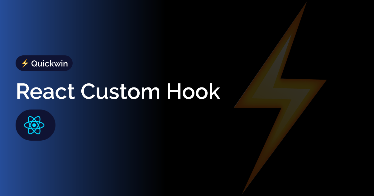 React Custom Hook | Galaxies.dev React Custom Hook | Galaxies.dev
